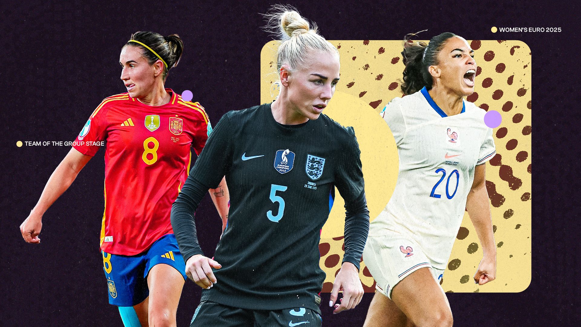 Euro 2025 Team of the Group Stage: Lioness Alex Greenwood and Ballon d'Or contender Mariona ...